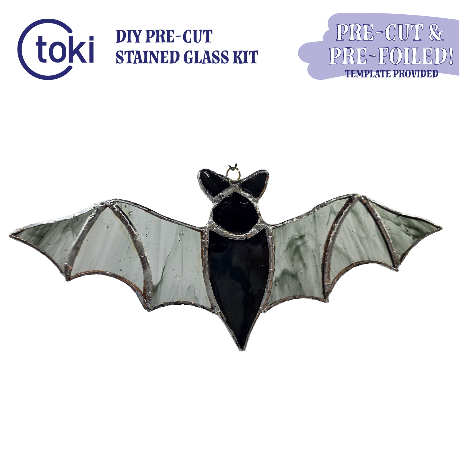 Pre-Cut Bat Stained Glass DIY – Hakko Products