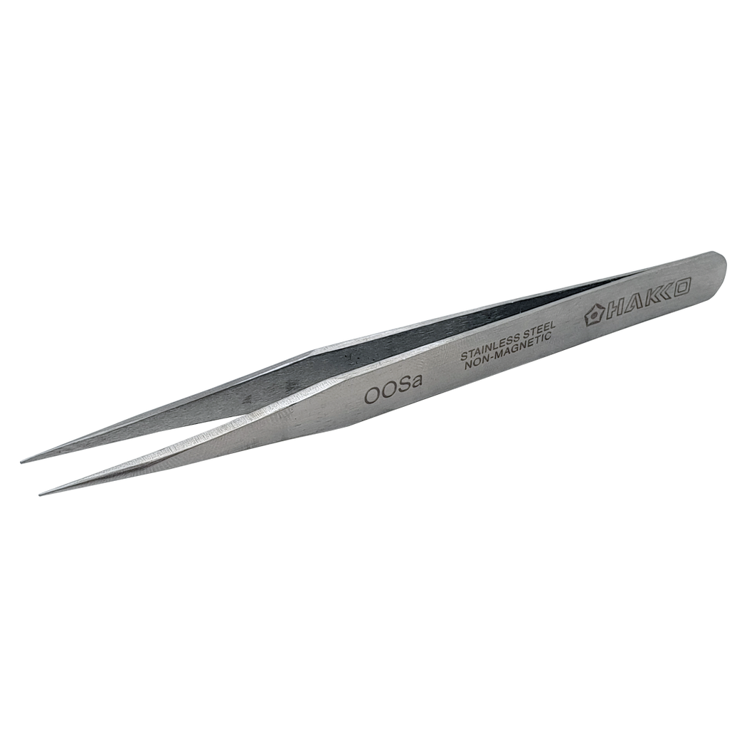Hakko OOSA Stainless Steel Tweezers – Hakko Products