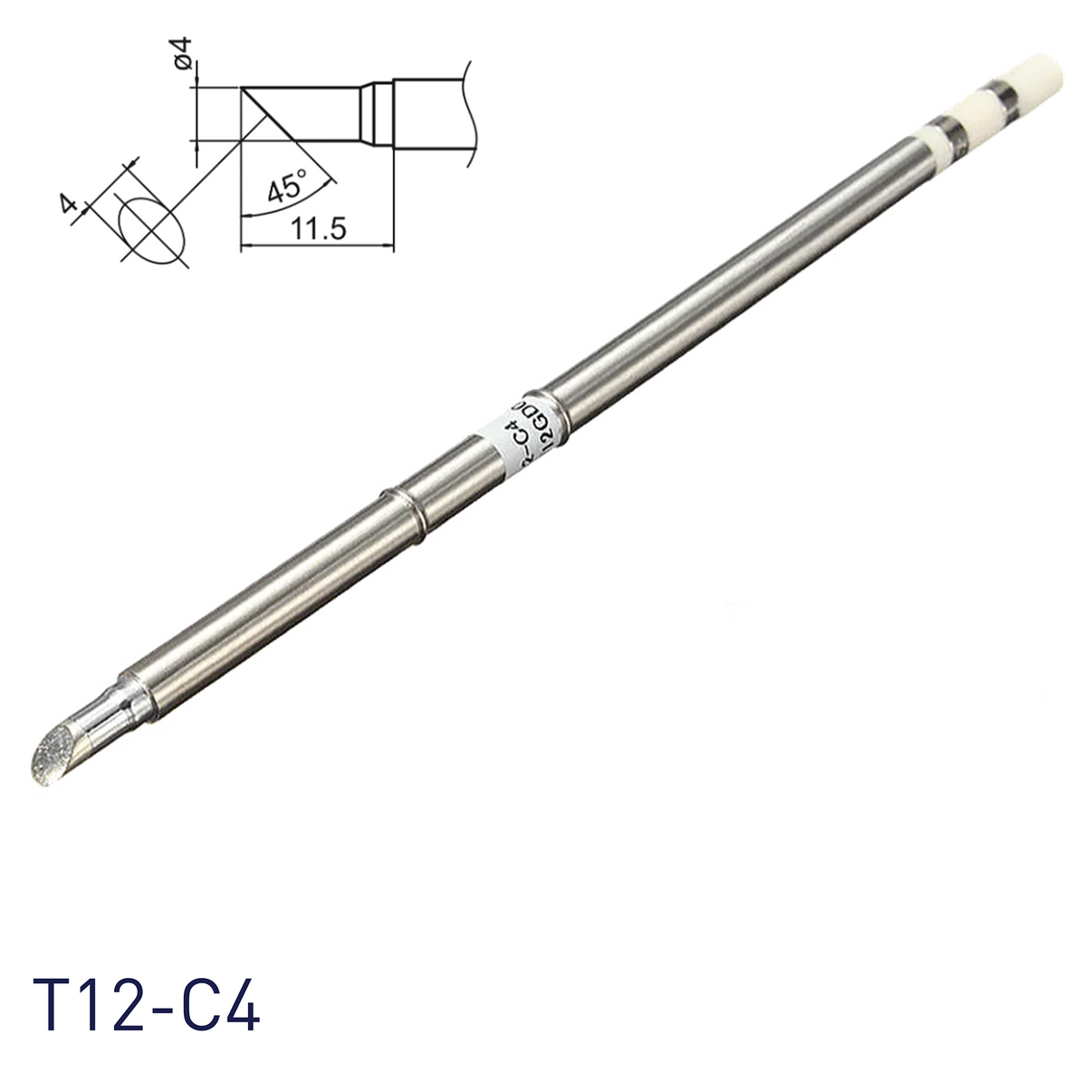 Hakko T12-C4 Shape-4C Soldering Tip – Hakko Products